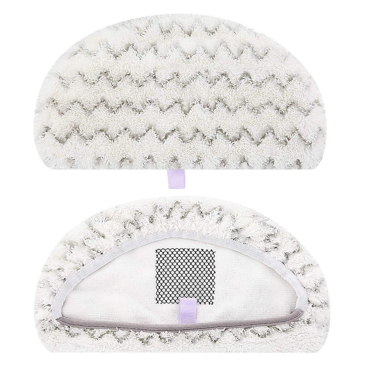 ZNBHEPA 4 Pack Replacement Pads for Bissell Powerfresh Hard Floor Steam Cleaner 1940 1440 1544 1806 2075 Series Steam Mop Compare to Part # 5938 & 203-2633.