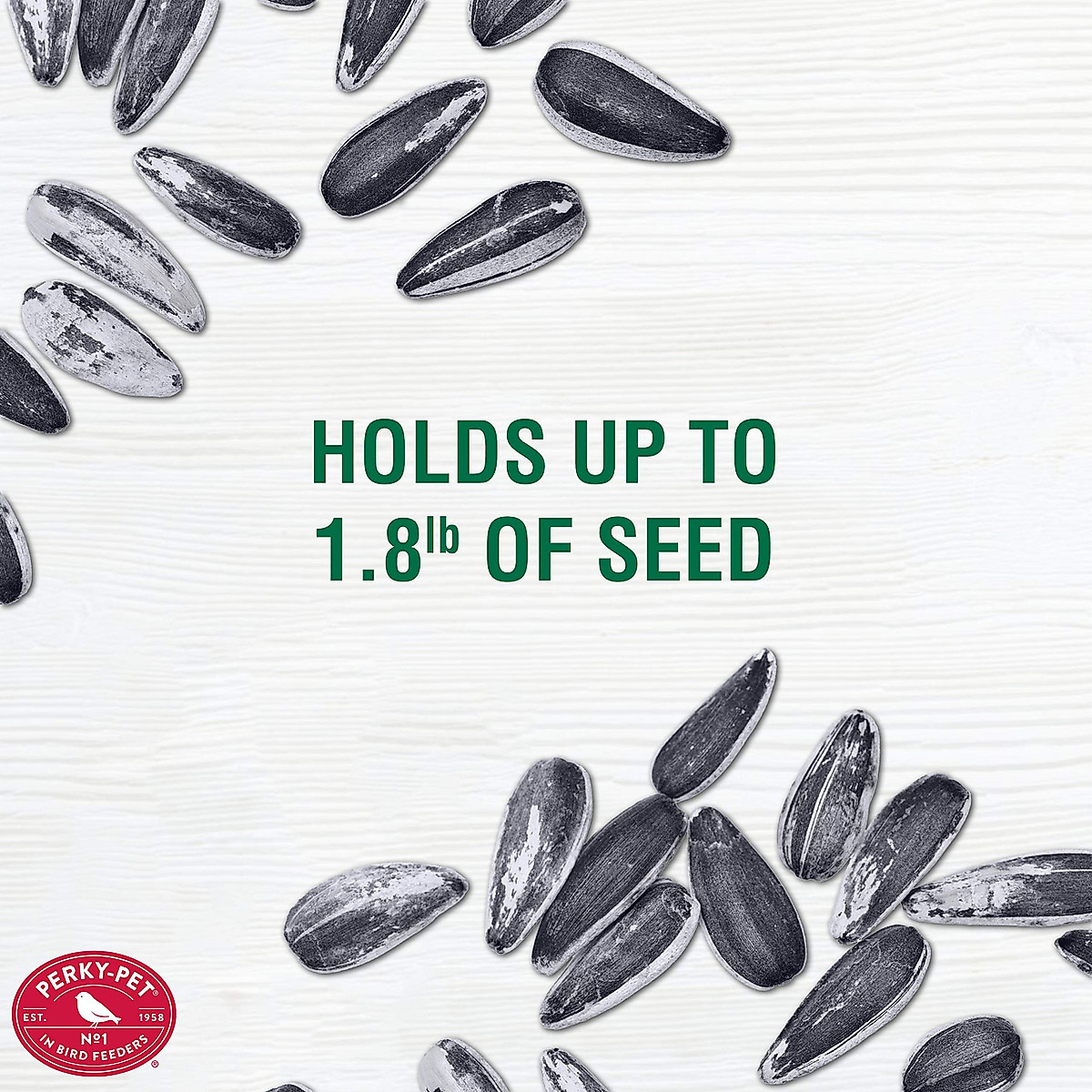 Perky-Pet 3264 Red Wild Bird and Finch Feeder