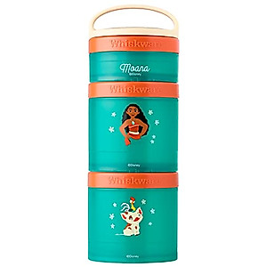 Whiskware Container Stackable Snack, 2 1/3 Cup, Moana