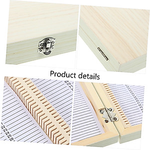 Box Wooden Frame Specimen Box Wooden Wood Microscope Slide Wooden Holder Slide Storage Wooden Holder Microscope Slide Storage Holder Glass Slide slideshow Metal Wood
