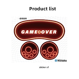 PVC Decal Stickers VR Headsets and Controllers Stickers Skin,Fashion Decal Skin Accessories for PICO 4 (1)