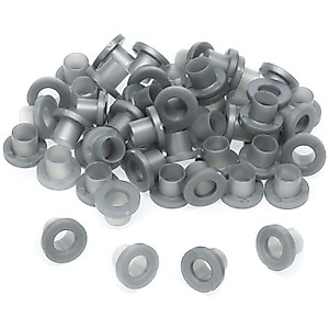 Danmar 100 Pack Nylon Tension Rod Washers - Silver