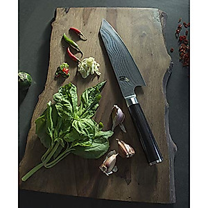 Shun Cutlery Classic Kiritsuke Knife 8”, Master Chef's Knife, Ideal for All-Around Food Preparation, Authentic, Handcrafted Japanese Knife, Professional Chef Knife