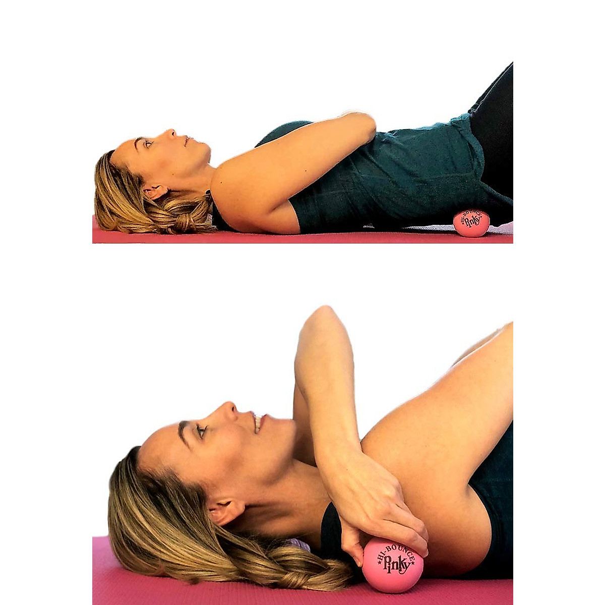 JA-RU High-Bounce Pinky Ball (4 Pack) Small Bouncy Rubber Balls for Kids. Stress Handball. Indoor & Outdoor Sport Games. Therapy Classroom Playground Toys. Throwing & Juggling. 976-4A