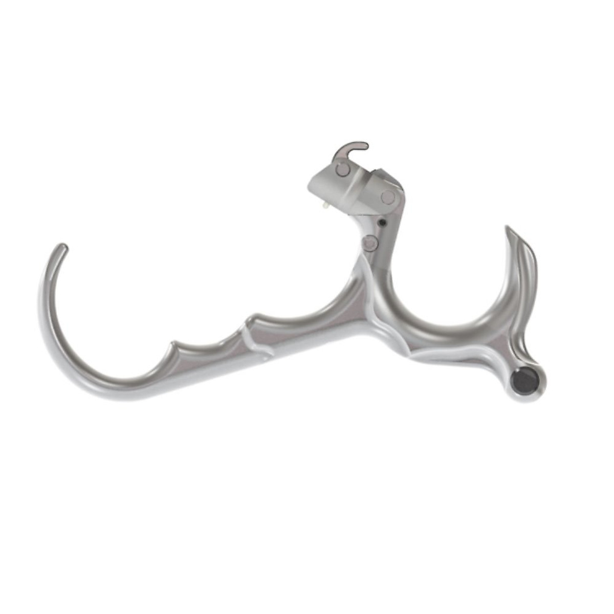 Scott Archery unisex-adult Ascent Micro 4 Finger Release Silver Large