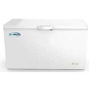 KoolMore SCF-16C Chest Freezer, 16 cu. ft, White & J-B Weld WaterWeld, 1 Hour Cure, Epoxy Putty Stick - 2 Pack, Off-White (8277-2)