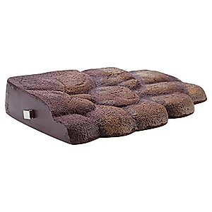 Zerodis Aquarium Tortoise Resin Floating Rock, Reptile Floating Basking Platform Stage Island Fish Tank Accessory Ornament Decoration(L)
