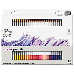 Winsor & Newton Studio Collection Artist Pencils, Color Pencils, Set of 48