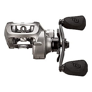 13 FISHING - Inception Slide Baitcast Reel - 8.1:1 Gear Ratio - Left Hand Retrieve (Fresh+Salt) - INSLD2-8.1-LH, Gray