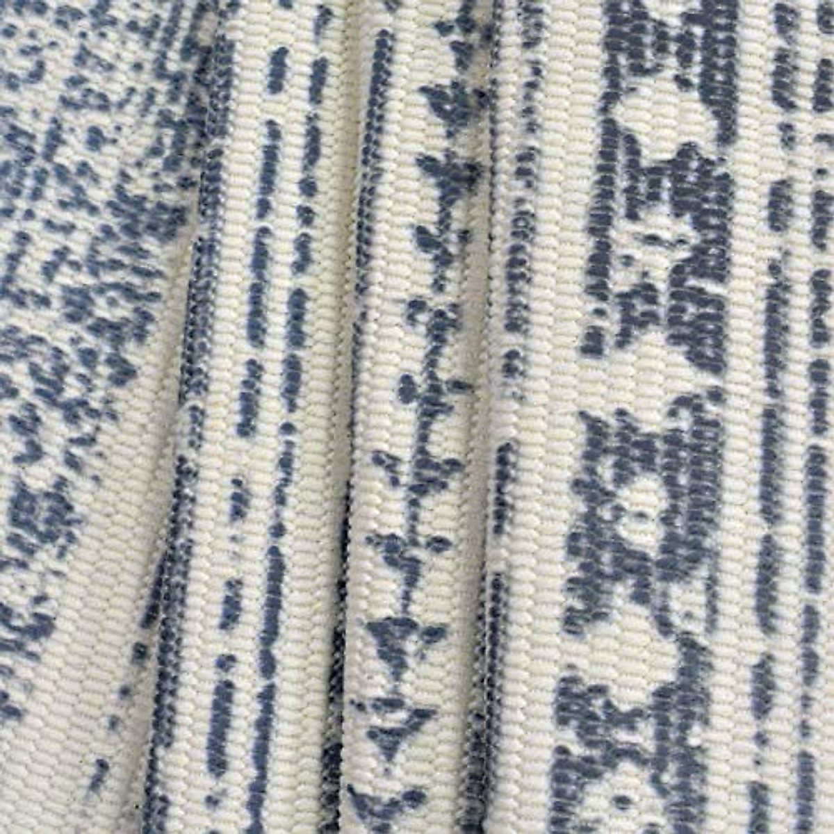 ABREEZE Cotton Rug Runner 2'x4.3', Boho Rug for Bedroom, Hand Woven Cotton Fringe Tassel Area Rug for Kitchen Laundry Bathroom Doorway