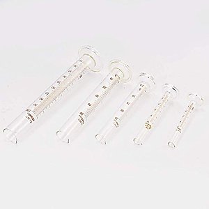 StonyLab Graduated Cylinder Set, 12 Pcs - Include 5 Borosilicate Glass Measuring Cylinders in 5 ml/10 ml/25 ml/50 ml/100 ml,3 Pipettes, 2 Stirring Rods & 2 Clean Brushes