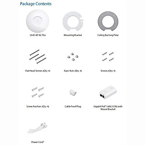 Ubiquiti UAP-AC-PRO 2-PACK Unifi AP AC PRO 11ac Dual-Radio Pro Access Point