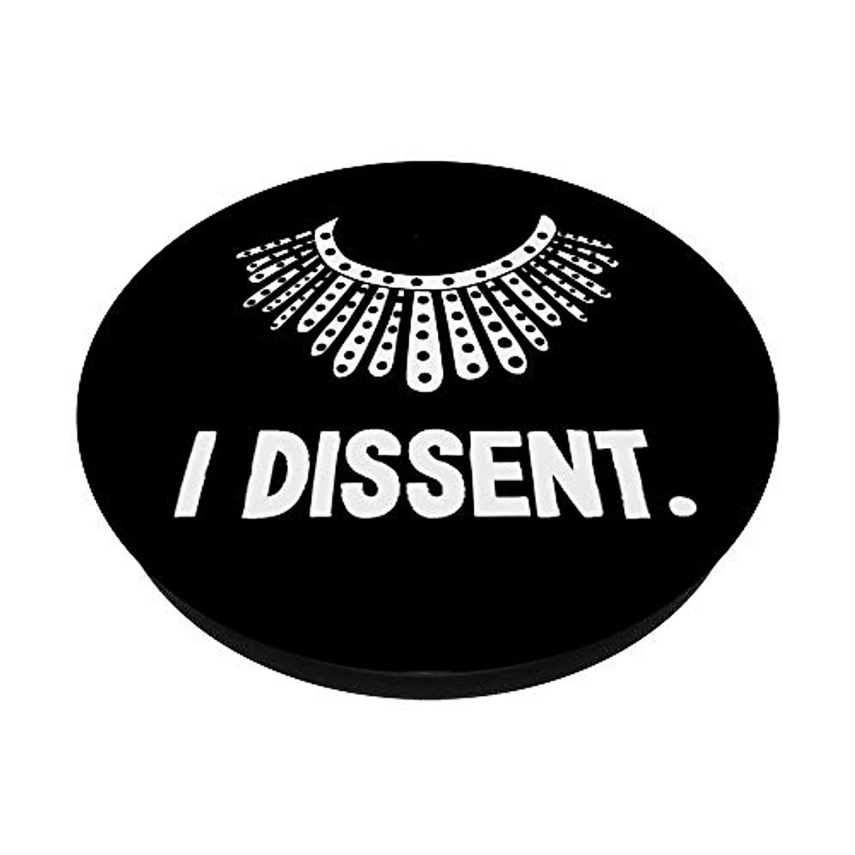 I Dissent Collar RBG Ruth Bader Ginsburg Gift for Women PopSockets PopGrip: Swappable Grip for Phones & Tablets