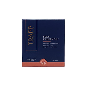 Trapp - No. 39 Sexy Cinnamon - 7 oz. Signature Candle - Aromatic Home Fragrance with Earthy Scent of Natural Cinnamon, Aromatic Spices, & Balsa Wood Notes - Petrolatum Wax