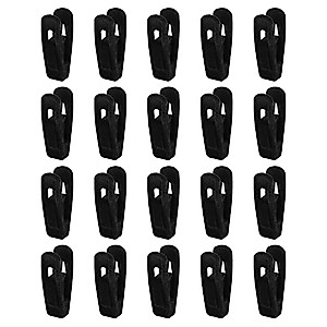 10 Pack Velvet Hangers Clips, Flocking Hanger Clips Clothespins Velvet Clips for Skirt Hanger Pants Hanger Suit Velvet Hangers, Strong Hangers Clip