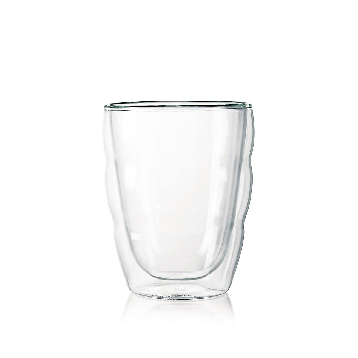 BODUM Pilatus Double, 2 Count (Pack of 1), Transparent, 8