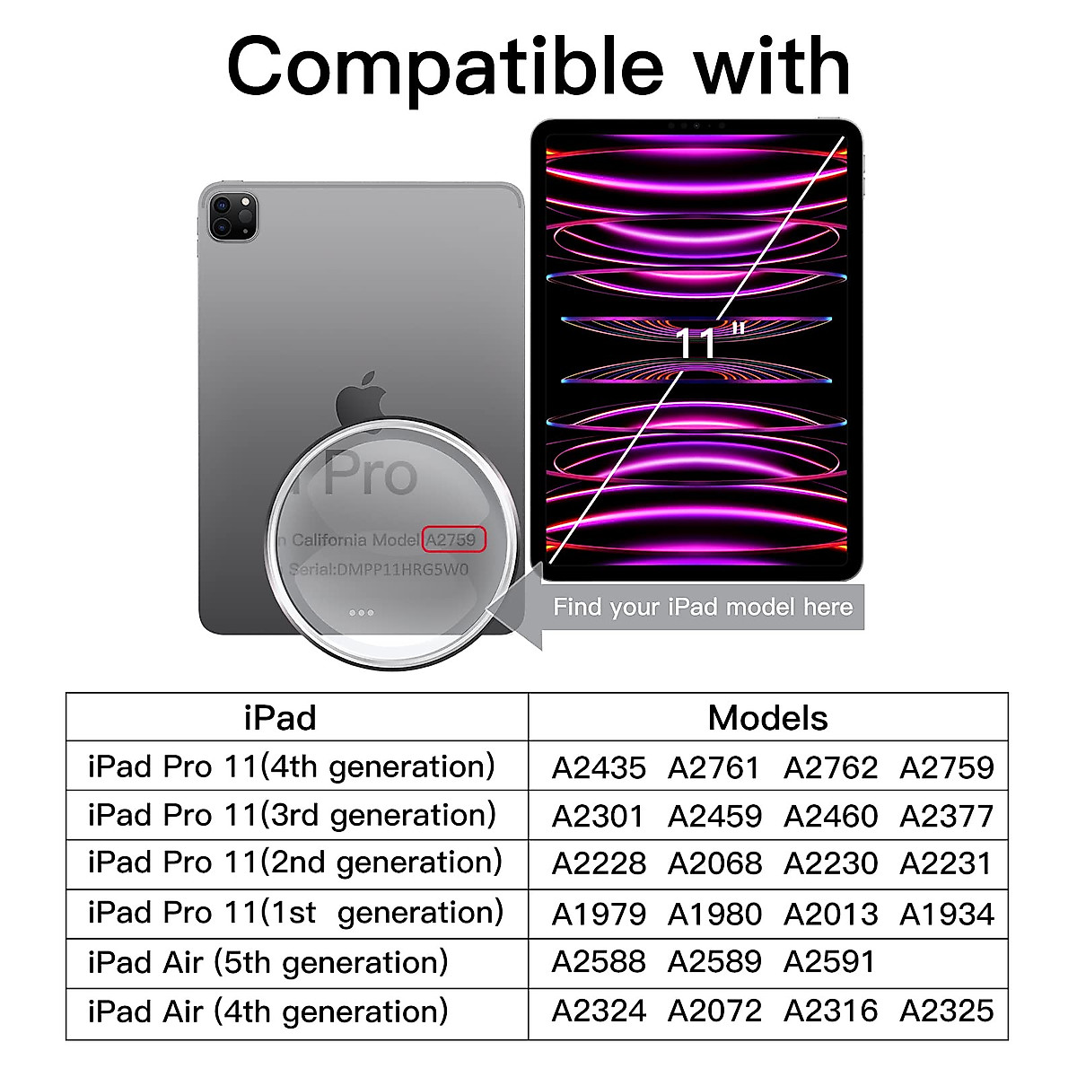 JETech Paper Screen Protector for iPad Air 5/4 10.9-Inch, iPad Pro 11-Inch (2022/2021/2020/2018 Model), Anti-Glare, Matte PET Paper Film for Drawing