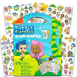 Baby Shark Mini Backpack 3 Pc Bundle with Lunch Bag for Kids with Stickers (Baby Shark School Supplies)