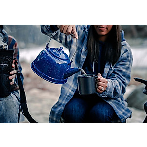 Stansport Enamel Tea Kettle 2.6 QT (10955)