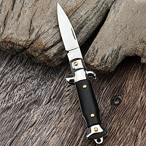 UDANJOVI Small Mini Edc Pocket Knives, Tactical Folding Blade Knives, with Chain Neck Knife Utility Necklace Knife, for Hunting, Survival, Camping,Everyday Carry, Key Accessories