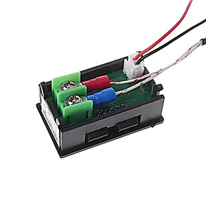 QIXIAMO 0.28" Digital Temperature Meter with 1m Metal Probe Car Internal External Use for Conditioner Room -20℃~100℃