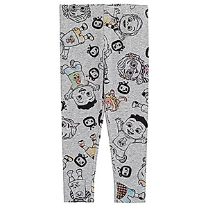 CoComelon JJ Cody Nina Toddler Girls T-Shirt and Leggings Outfit Set Orange/Gray 3T