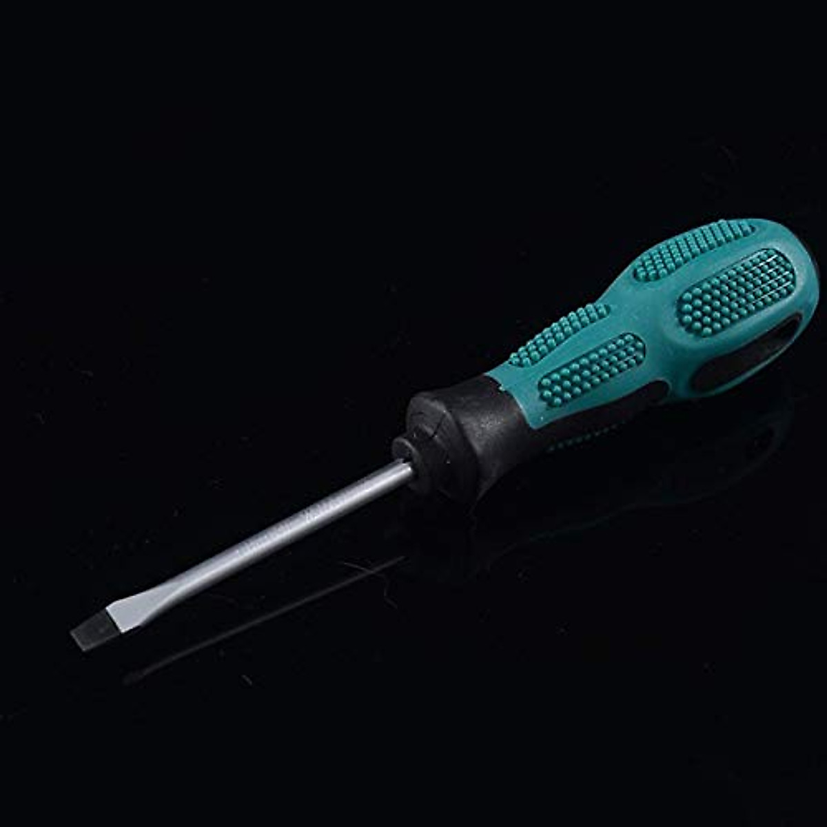 ZRSJ Screwdriver Set, 9pcs Phillips Slotted Screwdriver Set Magnetic Head Repair Tool Kit Manual Repair Tool (Color : Green)