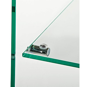 Displays2go CTRDSNTDV2 Countertop Mounted Glass Showcase