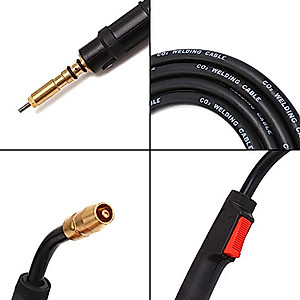 IHAYNER 15FT H100S2-10 (245924) 195957 MIG Welding Gun Torch Stinger Replacement for Hobart H-10 H10 Hobart Handler 130XL, 135, 140, 175, 187 and AutoArc XLT142 & XLT182 MIG Gun and Cable