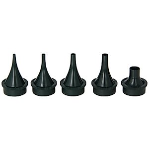 Welch Allyn 22100 Set of Five Reusable Ear Specula for Pneumatic, Operating and Consulting Otoscopes, 2, 3, 4, 5 and 9 mm Size