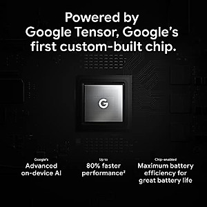 Google Pixel 6 Pro - 5G Android Phone - Unlocked Smartphone with Advanced Pixel Camera and Telephoto Lens - 128GB - Cloudy White