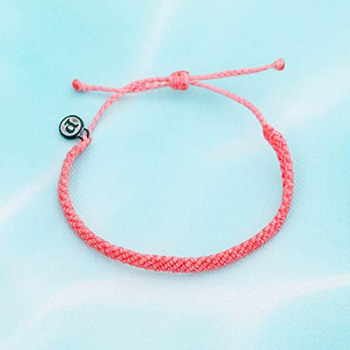Pura Vida Bracelets Pack All Smiles & Happiness Bracelet Stack - Set of 3 Stackable Bracelets for Women, Summer Accessories & Cute Bracelets for Teen Girls - 1 Chain Bracelet & 2 String Bracelets