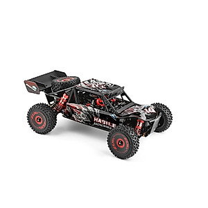 WLtoys 1/12 Brushless 4WD 75Km/h High Speed RC Electric Truck, Remote Control Car with Battery and RC Transmitter - RTR RC Toy Vehicle (RC Cars, RC Truck) (HELIDIRECT)