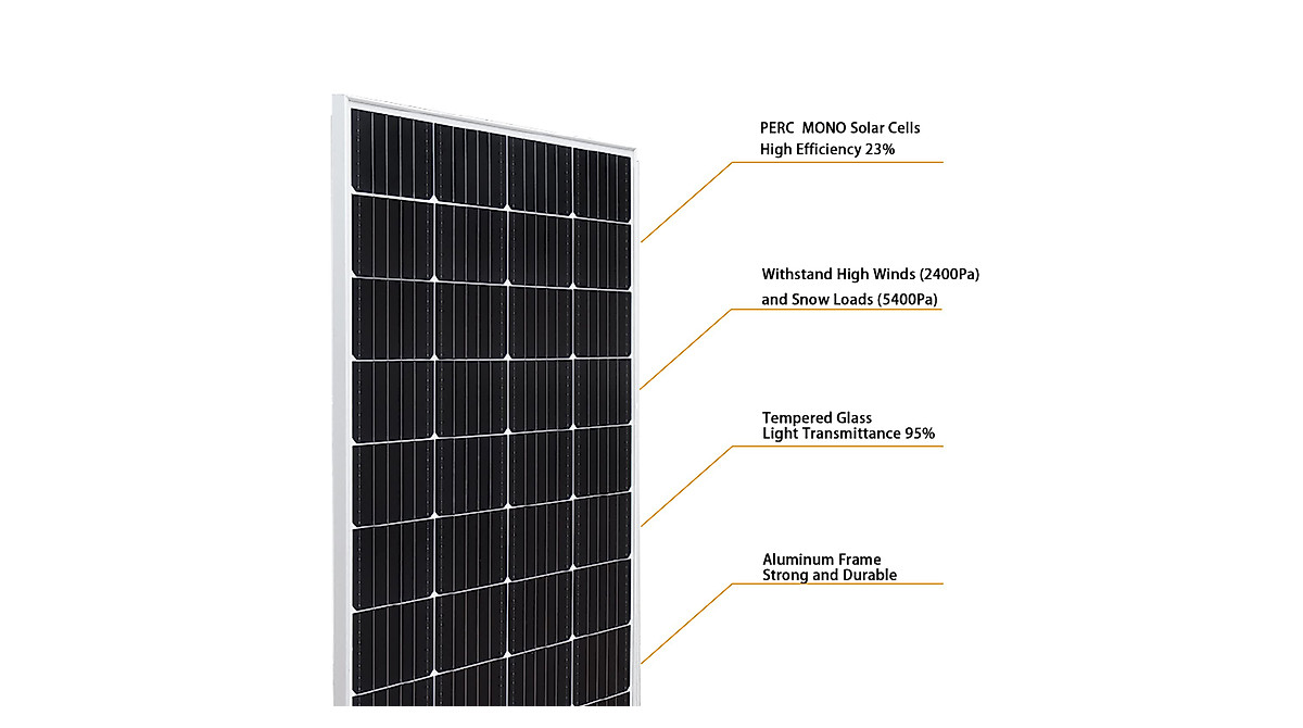 XINPUGUANG Solar Panel 300W Kit for Off-Grid Use