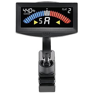 Korg Clip-On Guitar Tuner, Black (AW-4G-BK)