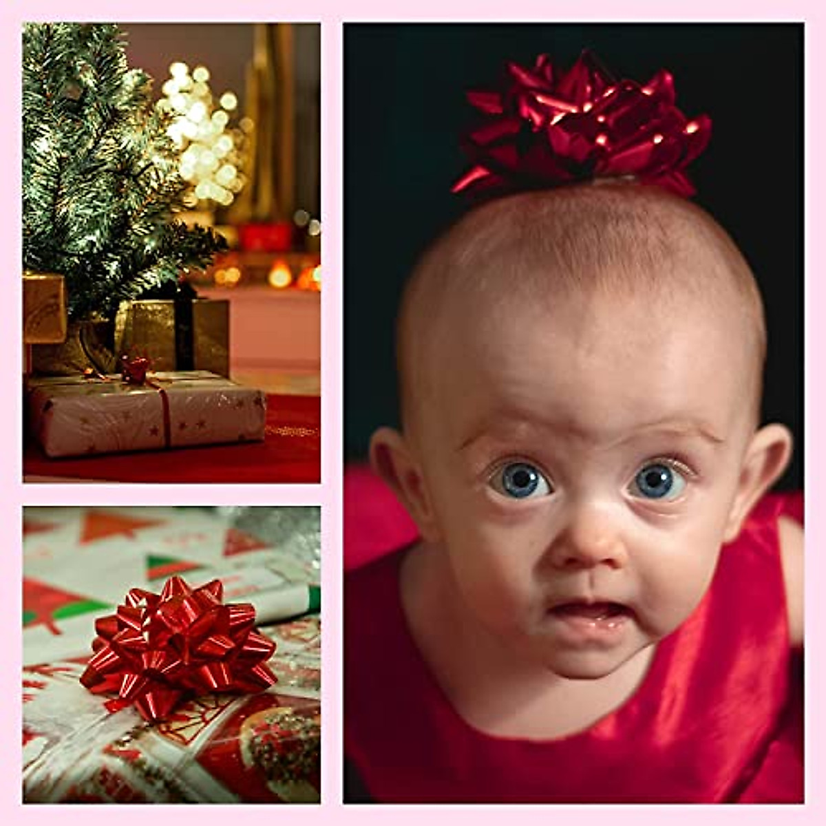 Value Ribbon Crimped 3/16" X 500 YD Birthday Decorations Curling Ribbon for Gift Wrapping, Red Ribbons for Crafts, Art Supplies and Birthday Gifts for Women and Men Gift Cards