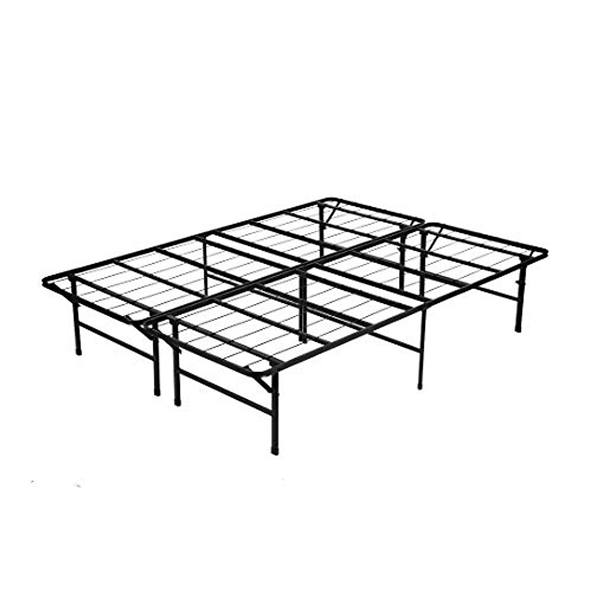 V&LX 14 Inch Tall High Easy-Assembly / No Tool Needed to Assemble / Bed Frame/ No Box Spring Needed (Modern,Cal King)