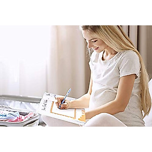 SweetChild First 5 Years Gender Neutral Keepsake Baby Book Memory Journal Scrapbook for New & Experienced Moms, Beautiful Windowed Gift Box, 96 Thick Pages to Track Special Moments, Baby Shower Gifts