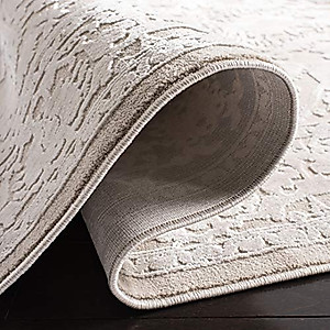 SAFAVIEH Reflection Collection 6' x 9' Cream / Ivory RFT665D Vintage Distressed Area Rug