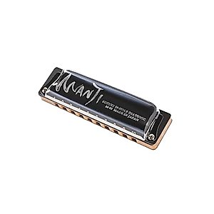 SUZUKI Harmonica, Silver M20 Manji 10-Hole C