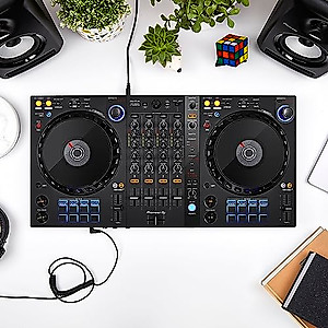 Pioneer DJ DDJ-FLX6 4-deck Rekordbox and Serato DJ Controller