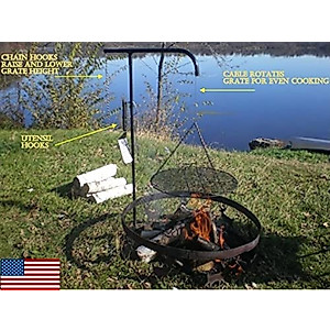 Wimpy's Swing-away Campfire Grill