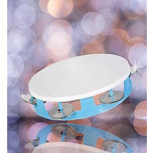 Rhode Island Novelty 5.5 Inch Mini Tambourines, Pack of 12 Assorted