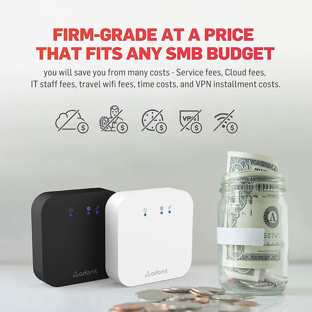 Adonit CyberCube The Best Tool for Business Travel, Easy to Carry. Protect Your firm's Confidential Information Anywhere and Connect to ERP Systems at Any Location.