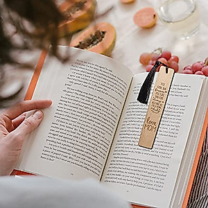 Love You Forever I'll Like You for Always As Long As I'm Living My Baby Funny Inspirational Bookmark, Funny Reader Gifts, Reading Gifts, Gift for Men and Women Boys Girls Adults and Friends