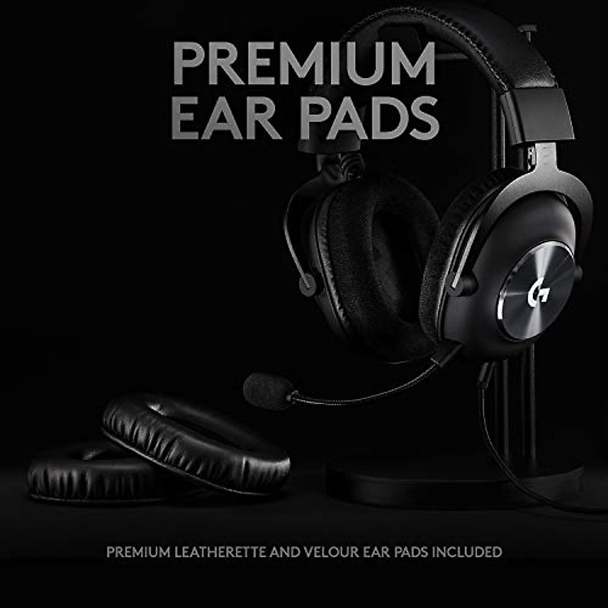 Logitech G PRO X Gaming Headset (2nd Generation) with Blue Voice, DTS Headphone 7.1 and 50 mm PRO-G Drivers, for PC, Xbox One, Xbox Series X|S,PS5,PS4, Nintendo Switch - Black