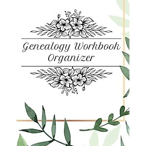 Genealogy Workbook Organizer: Family tree, Genealogical workbook with charts and forms for Family history buff and more...