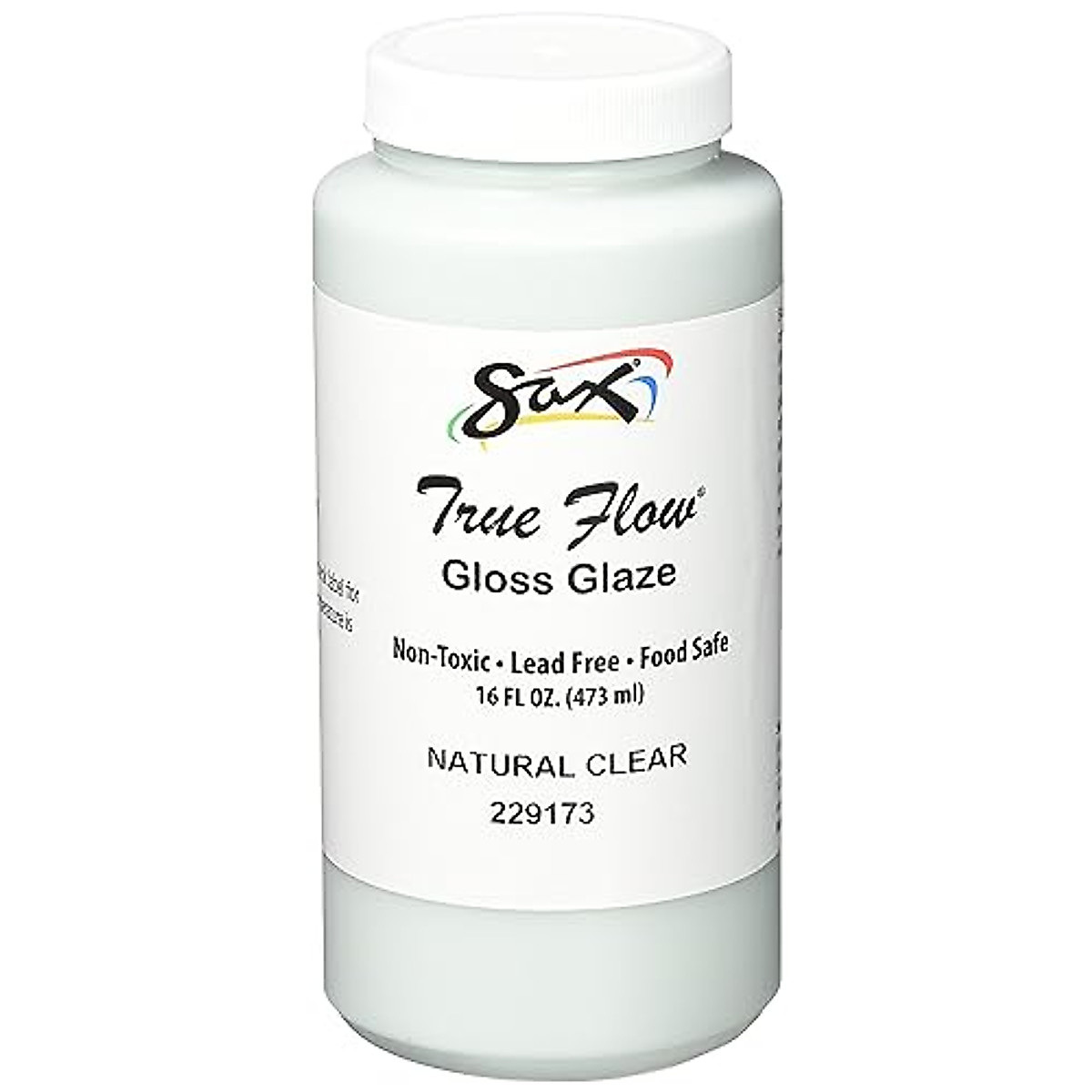 Sax 229173 True Flow Gloss Glaze - 1 Pint - Natural Clear, 16 Fl Oz (Pack of 1)