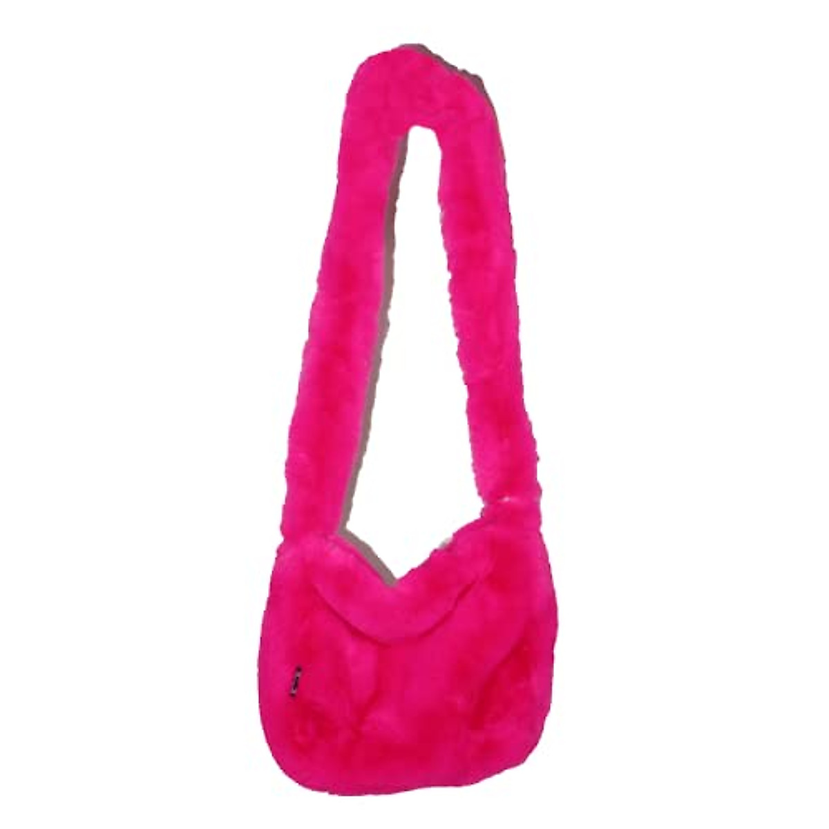 GGOOB Y2k Purse Fuzzy Bag Y2k Bag Fuzzy Purse Y2k Fashion Fluffy Bag Cute Tote Bags Aesthetic Cute Purses for Women (Hot Pink)