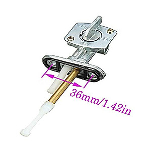 TTR90 Carburetor for Yamaha TTR 90 TTR90E with Fuel Switch Valve Petcock, replace 5HN-14101-00-00 5HN-14101-10-00 by TOPEMAI